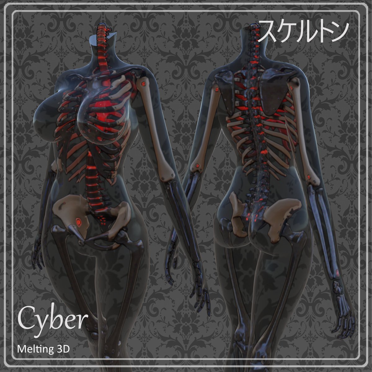 melting on Twitter: "Texture Pack for the skeletons is finally up https://melting.booth.pm/items ...