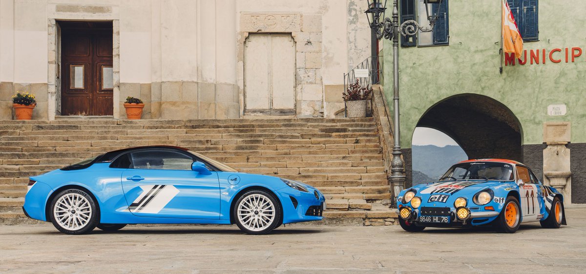 えﾘーぜ on Twitter: "RT @responsejp: アルピーヌがWRC初勝利50周年、限定車のA110「サンレモ73」登場[詳細写真] https://response.jp ...