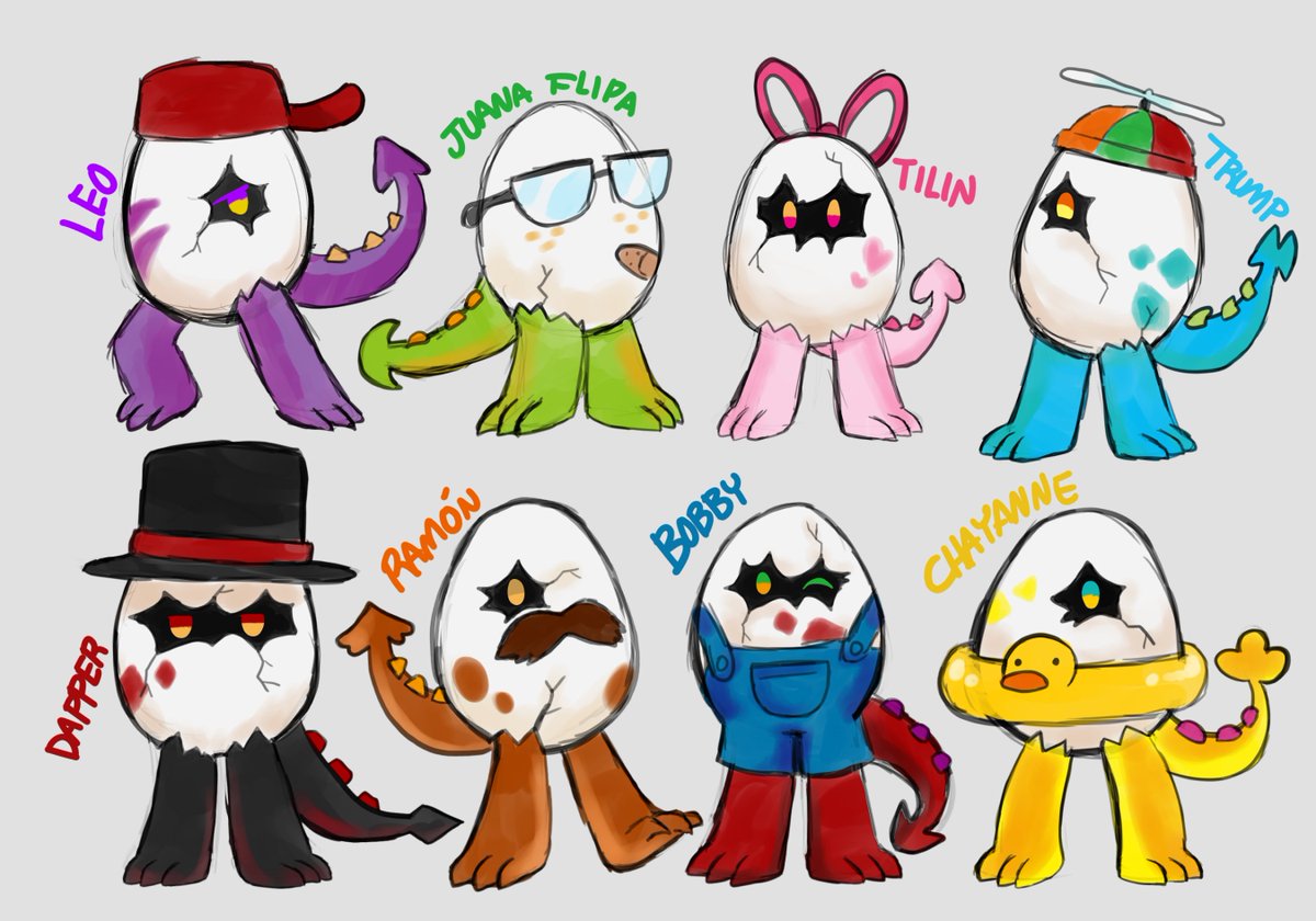 Pikafaa⭐ ʕ⁠ ⁠ꈍ⁠ᴥ⁠ꈍ⁠ʔ on Twitter: "QSMP Dragon Eggs 🐉 #qsmp #qsmpeggs #qsmpfanart"