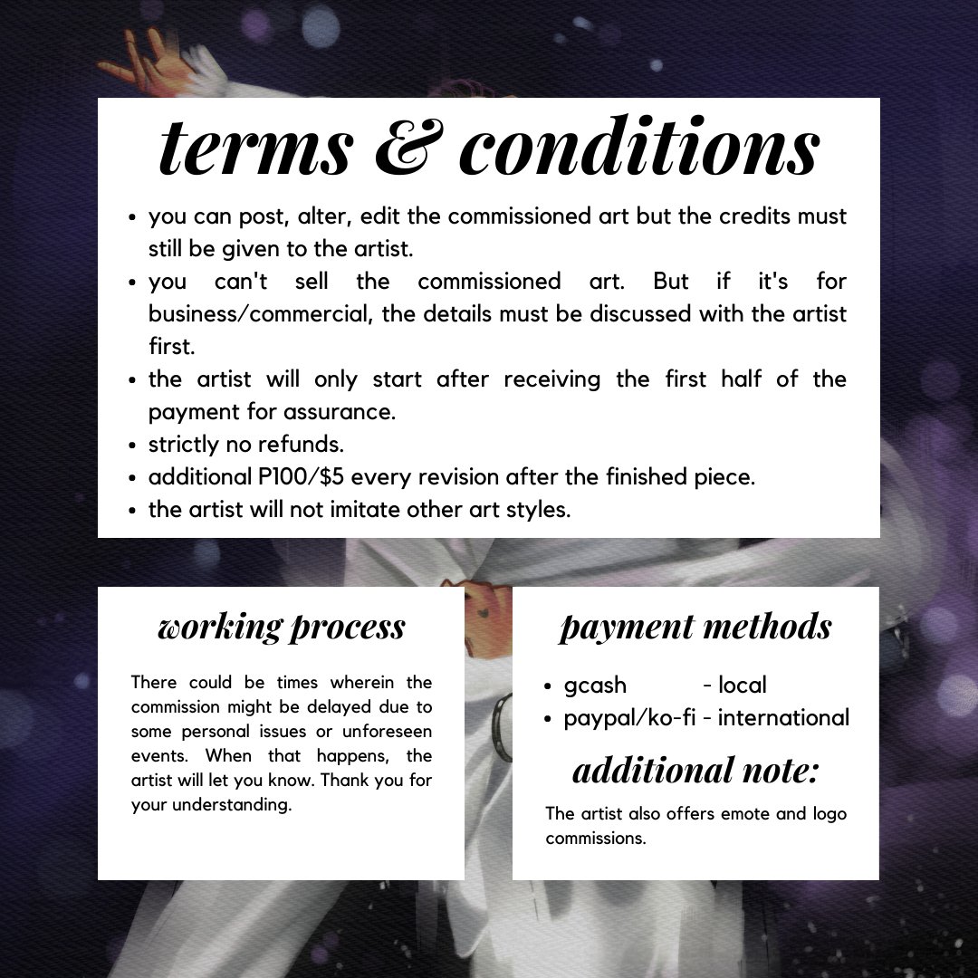 augustus wang on Twitter: "RT @dafforene: 🌟 COMMISSIONS OPEN! 🌟 hello! so apparently, my laptop ...