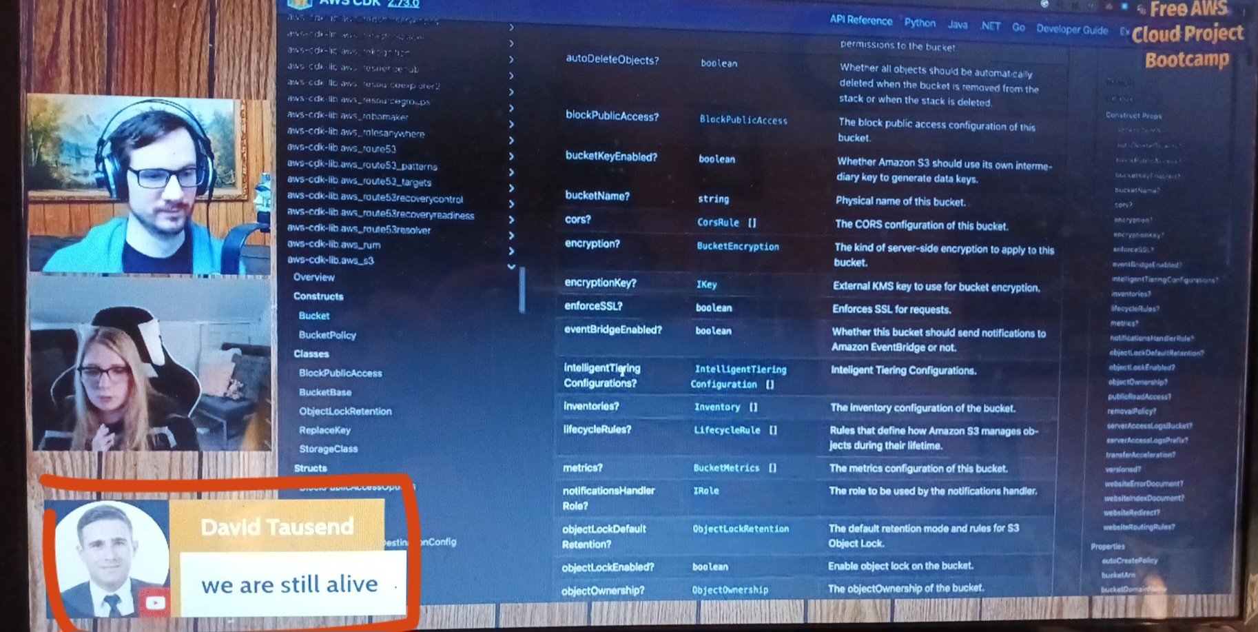 Krunali Jain on Twitter: "Started with Week 8 Live Session of FREE AWS Cloud Project Bootcamp ...