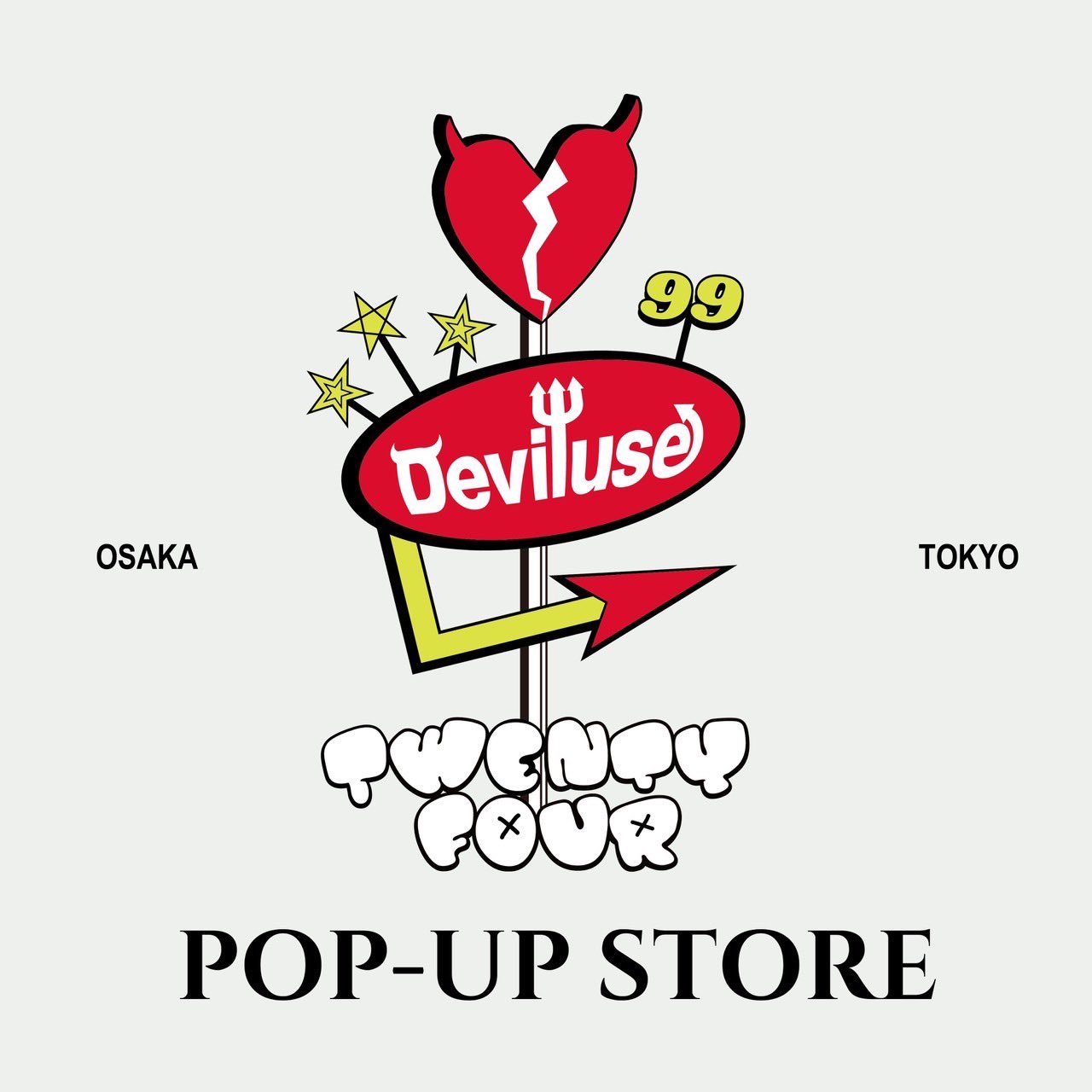 deviluse Flag Store on Twitter: "24th Anniversary POP-UP STORE 毎年4月29日はDeviluseの誕生日！！ 24周年を記念した ...