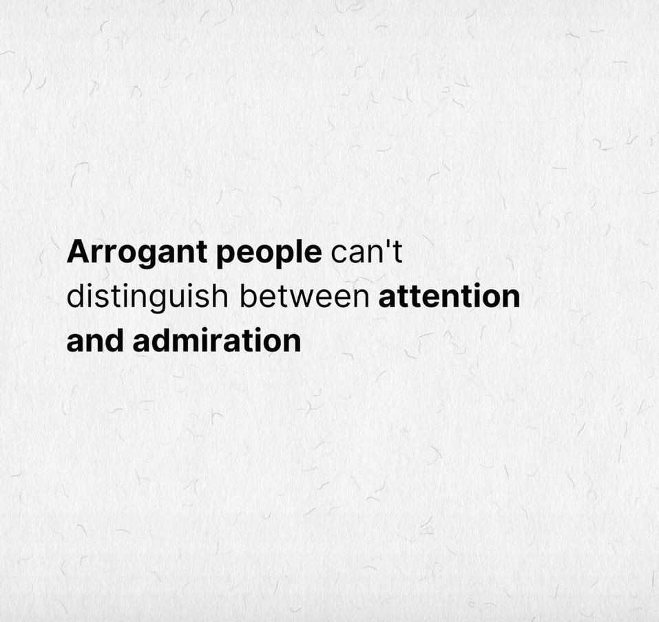 Arrogant People Quotes