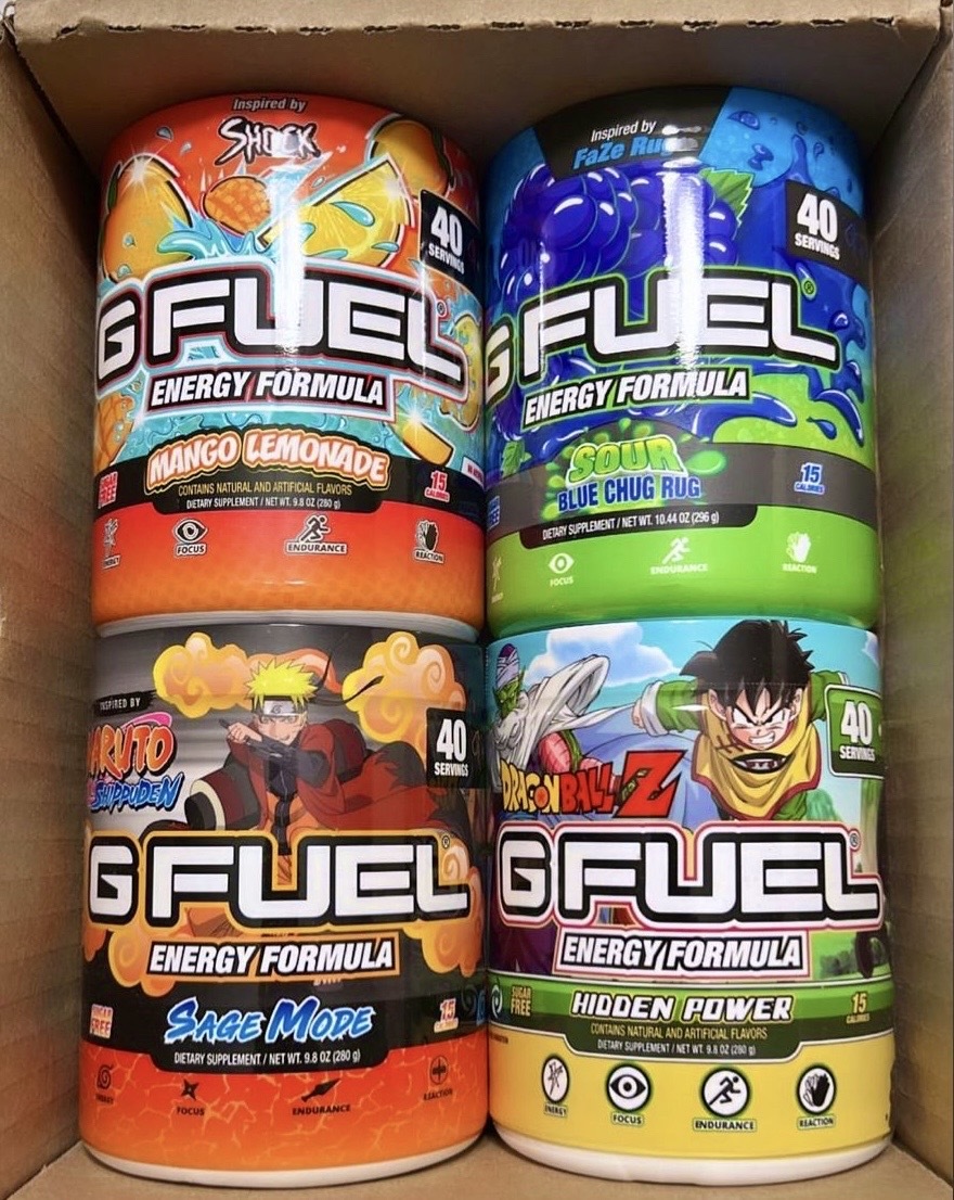 G FUEL® on Twitter: "G FUEL delivery days >"