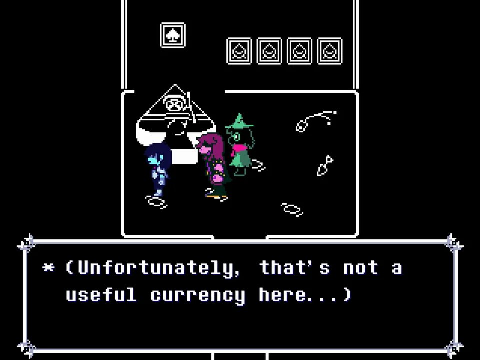 daily toby fox trivia on Twitter: "(10/31/2018) In Lancer's room in Deltarune Chapter 1, you can ...