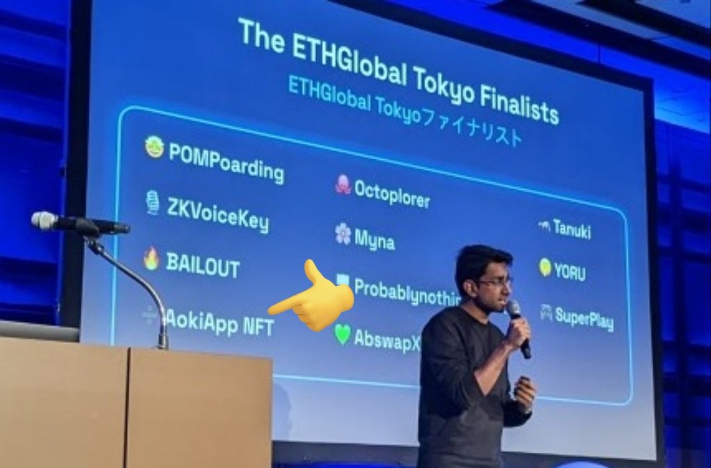 AokiApp日本【公式】 on Twitter: "【ハッカソン受賞】AokiApp NFTがETHGlobal Tokyoにて、300以上のプロジェクトを抑え、上位11プロジェクトとして ...