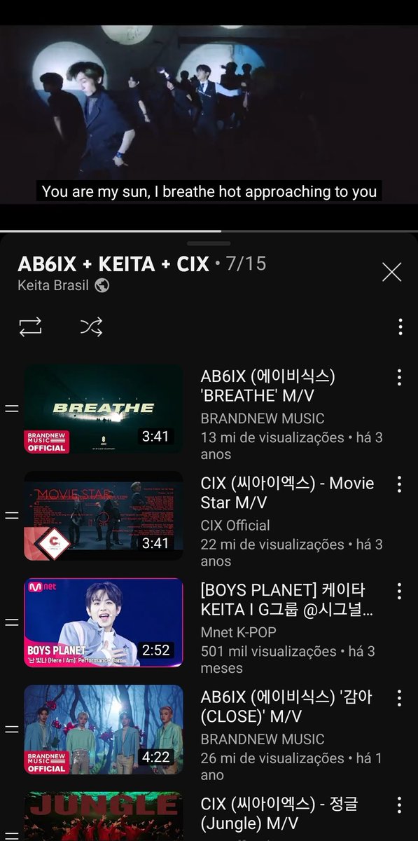 Keita Brasil 🦝 Sorteio no Fixado on Twitter: "#⃣ Não deixem de curtir muito as músicas das ...