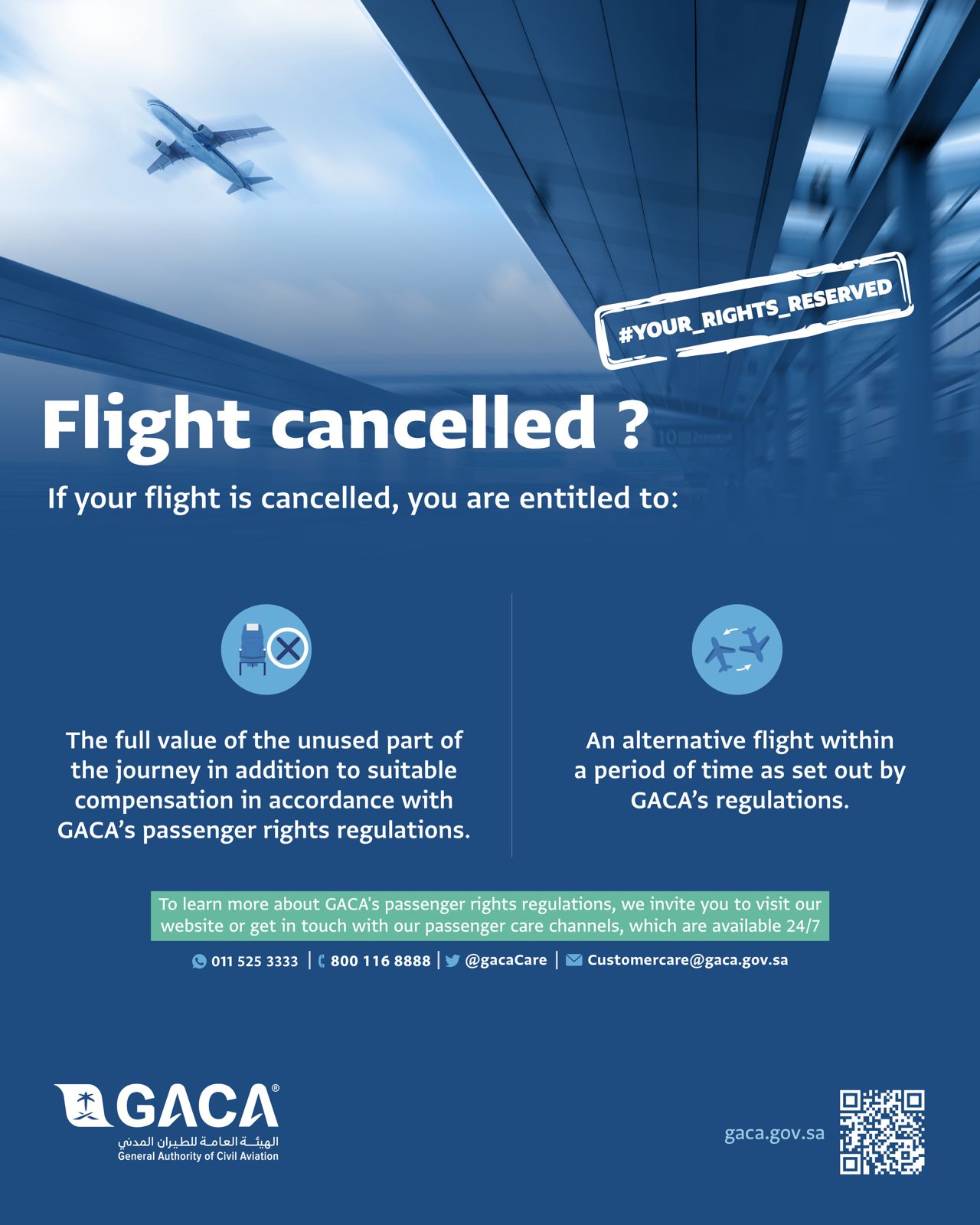 العناية بالمسافرين (@GACACare) / Twitter