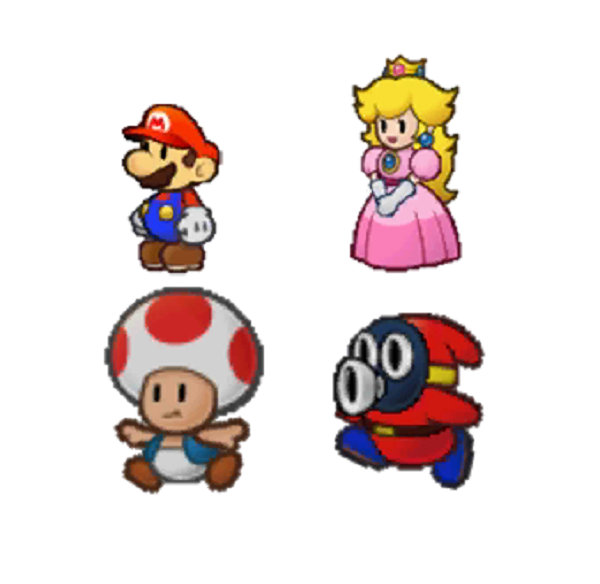 Paper Mario Sticker Star Sprites