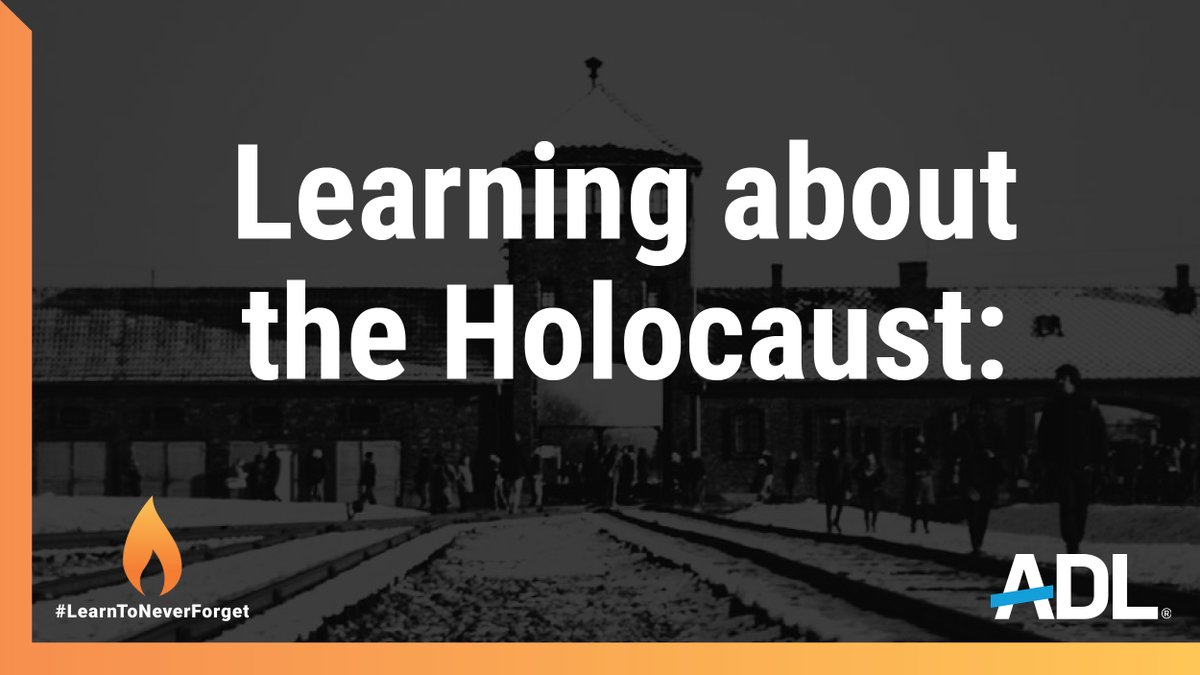 ADL on Twitter: "Holocaust education is a social good. Full stop ...