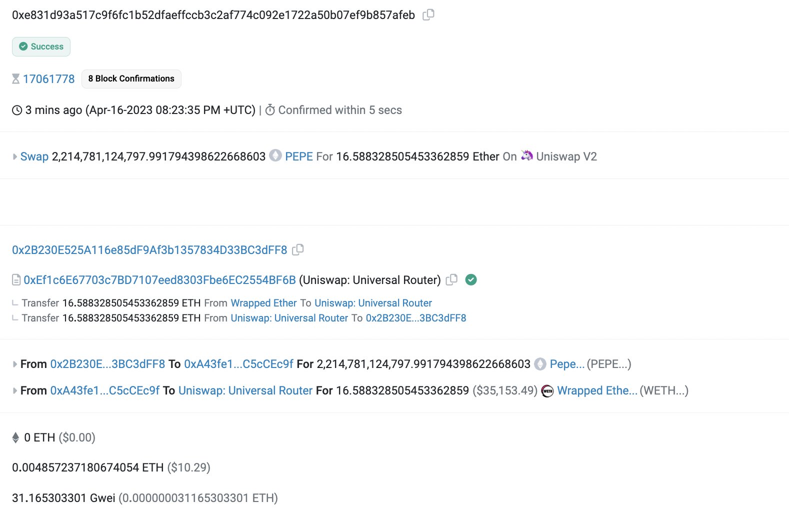 Kiosko on Twitter: "Trade of the day $PEPE 🫡 https://t.co/Tn80thuniA https://t.co/QF8kVbF42Q ...