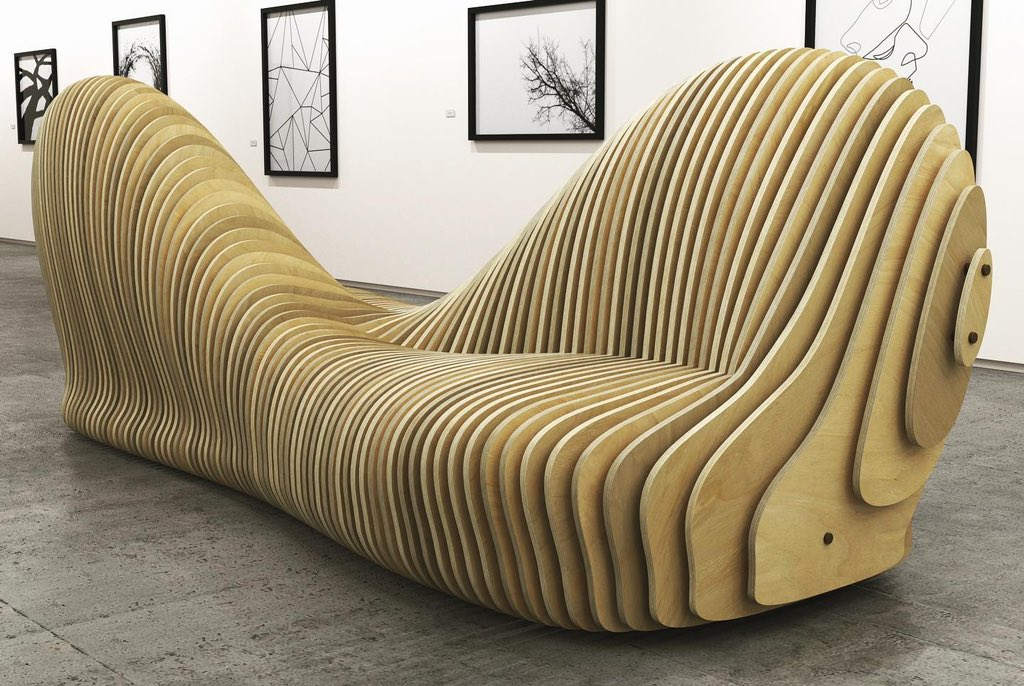 Parametricarchitecture On Twitter Parametric Furniture Lighting And