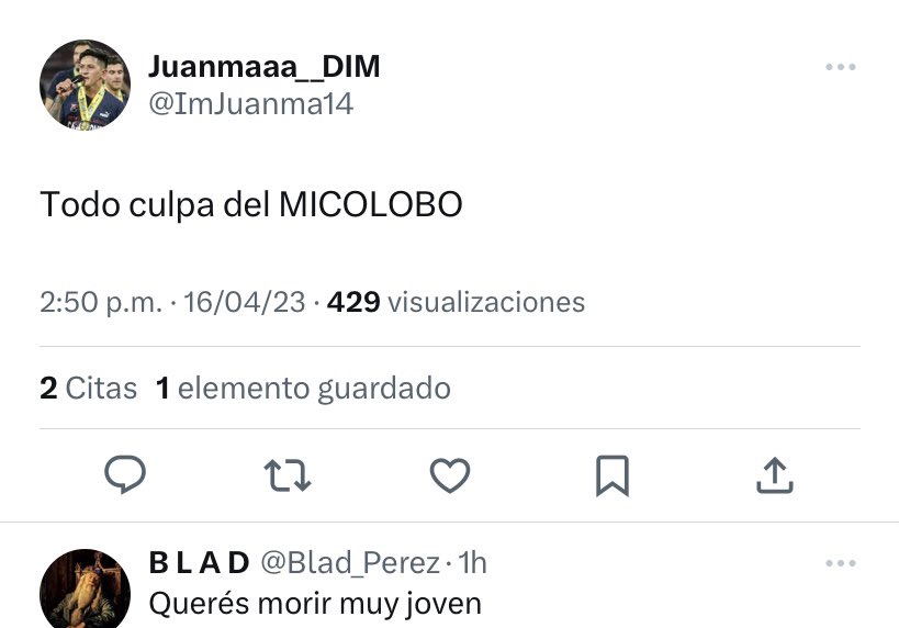 B L A D On Twitter Yo No Creo En Cábalas Y Mufas Pero Acompáñame A