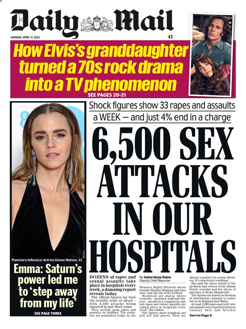 Allie Hodgkins Brown On Twitter Mondays Daily Mail “6 500 Sex
