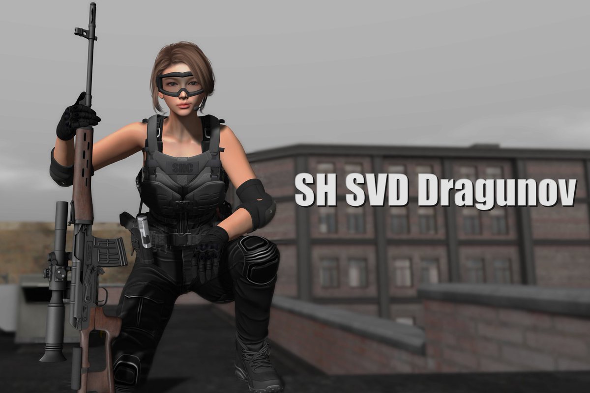 Ayatora on Twitter: "今月のMan CaveにSVD DragunovとGL Module搭載SOPMOD M4出します。通常版とRP版＆サバゲー版も展開予定です。アプライ ...