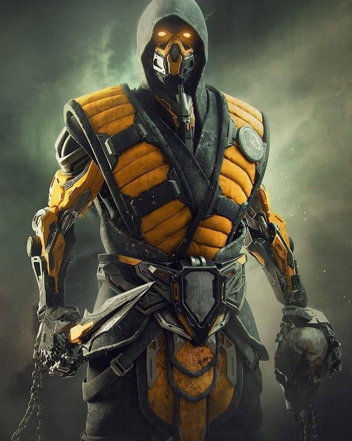 Mortal Kombat 9 Cyber Scorpion