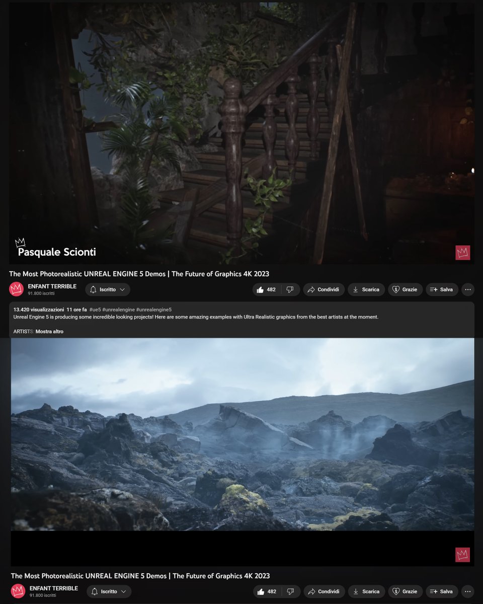 Pasquale Scionti on Twitter: "The Most Photorealistic UNREAL ENGINE 5 Demos from the best ...