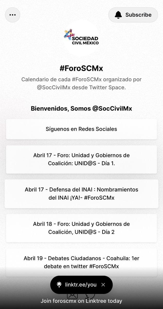 Sociedad Civil México on Twitter: "¿Te llegan al tu celular las notificaciones de cada uno de ...