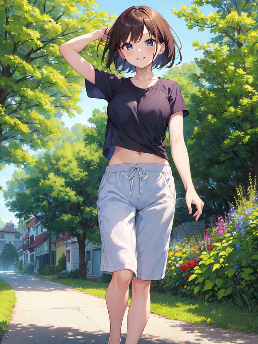 しりうすaiイラスト練習中 On Twitter おはようございますー!今週も1週間頑張っていきましょー!😆☀️ Aiイラスト