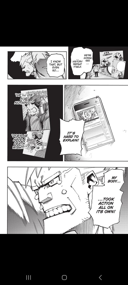 Seph Still Shattered On Twitter Mha385 I Was Expecting Death Arms To Return After Seeing