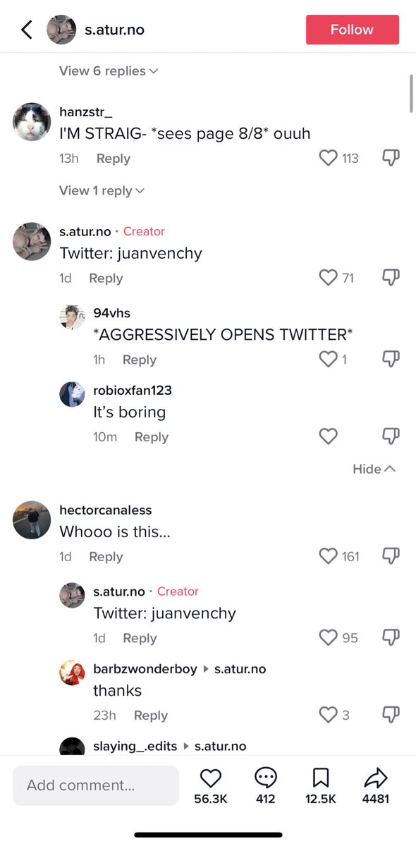 yusuke on Twitter: "let me just open up tikt-"