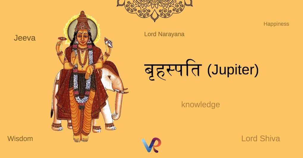 The planet Jupiter, that is known as the Guru of all the Gods and whose ...