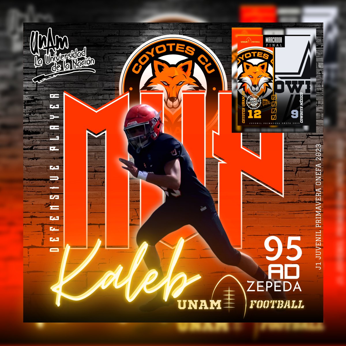 PUMAS.CU.FANBASE on Twitter: "Con una gran actuación, el día de ayer KALEB ZEPEDA AD#95 de los ...