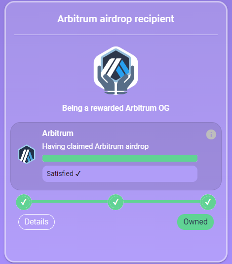 kosk.lens(🦄,🦄)(💙,🧡) (🌸, 🌿)🌘🛸💧(L3, ️)🌊📘 on Twitter: "EtherScore Arbitrum OGをゲット Arbitrumのエアドロを ...