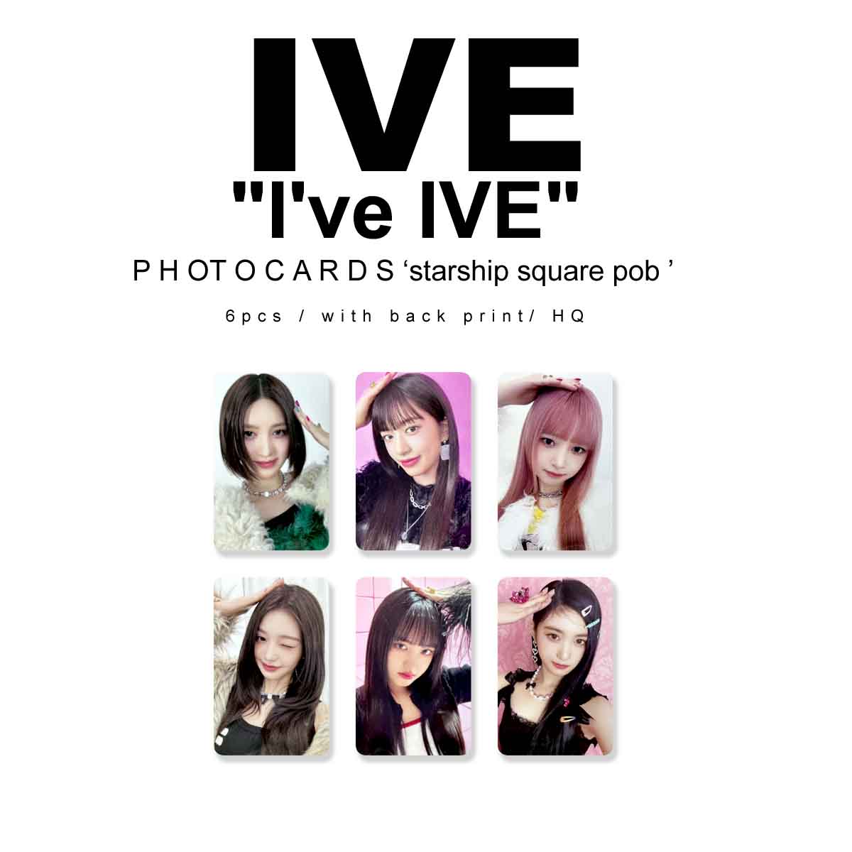 CHECK PINNED TWEET l KpopMerchAtDasma on Twitter: "IVE "I've IVE" starship square Photocard 📍 ...