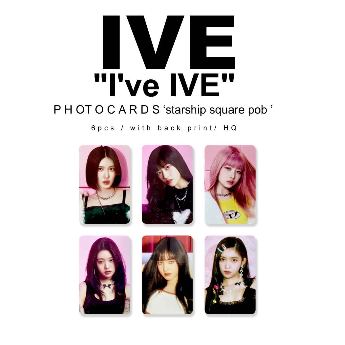 CHECK PINNED TWEET l KpopMerchAtDasma on Twitter: "IVE "I've IVE" starship square Photocard 📍 ...