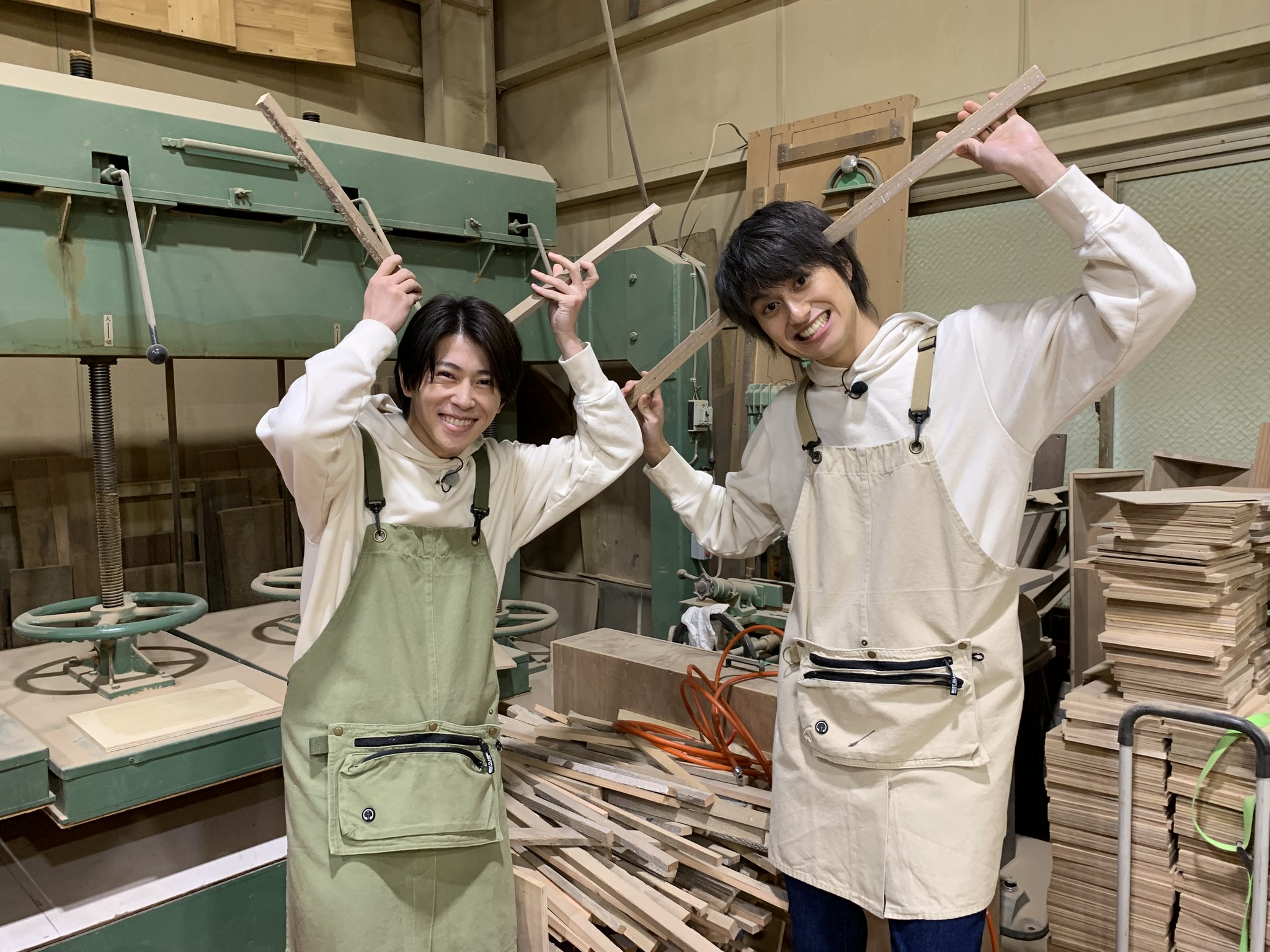 フジテレビュー On Twitter 末澤誠也 さん 小島健 さんが『1時50分からはスローでイージーなルーティーンで』放送エリア拡大後初出演🎊 「diyってこんなにイージーで