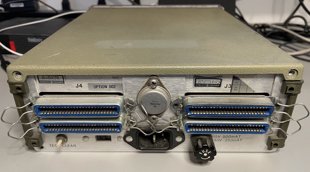 Tom Verbeure on Twitter: "I picked this up for free at the SV electronics flea market. It’s an ...