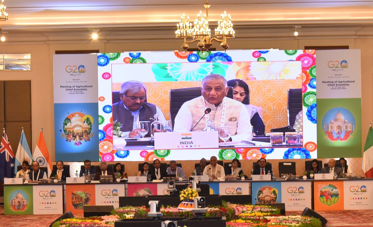 PIB India on Twitter: "RT @g20org: Day 1️⃣ of the Meeting of Agricultural Chief Scientists (MACS ...