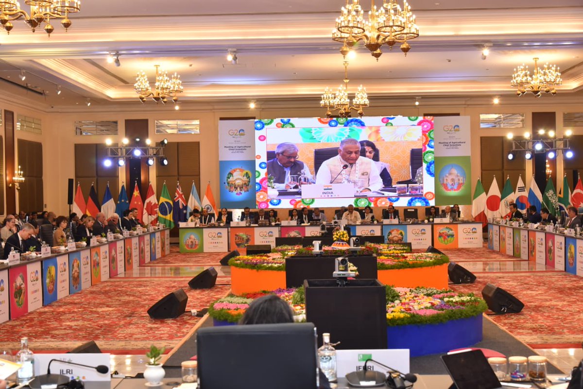 PIB India on Twitter: "RT @g20org: Day 1️⃣ of the Meeting of Agricultural Chief Scientists (MACS ...