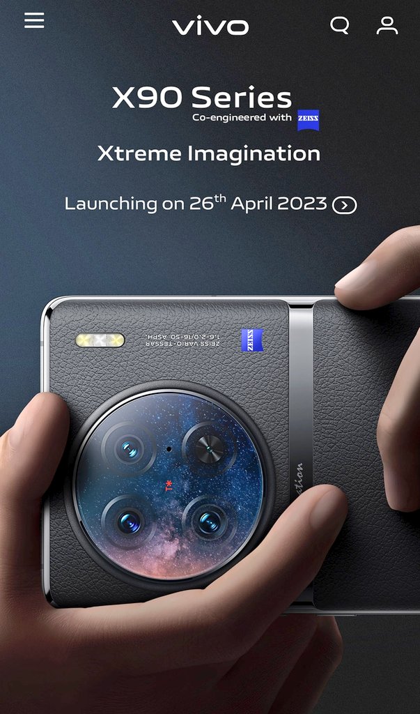 Abhishek Yadav on Twitter: "Officially Confirmed Vivo X90 series launching in India on 26 April ...