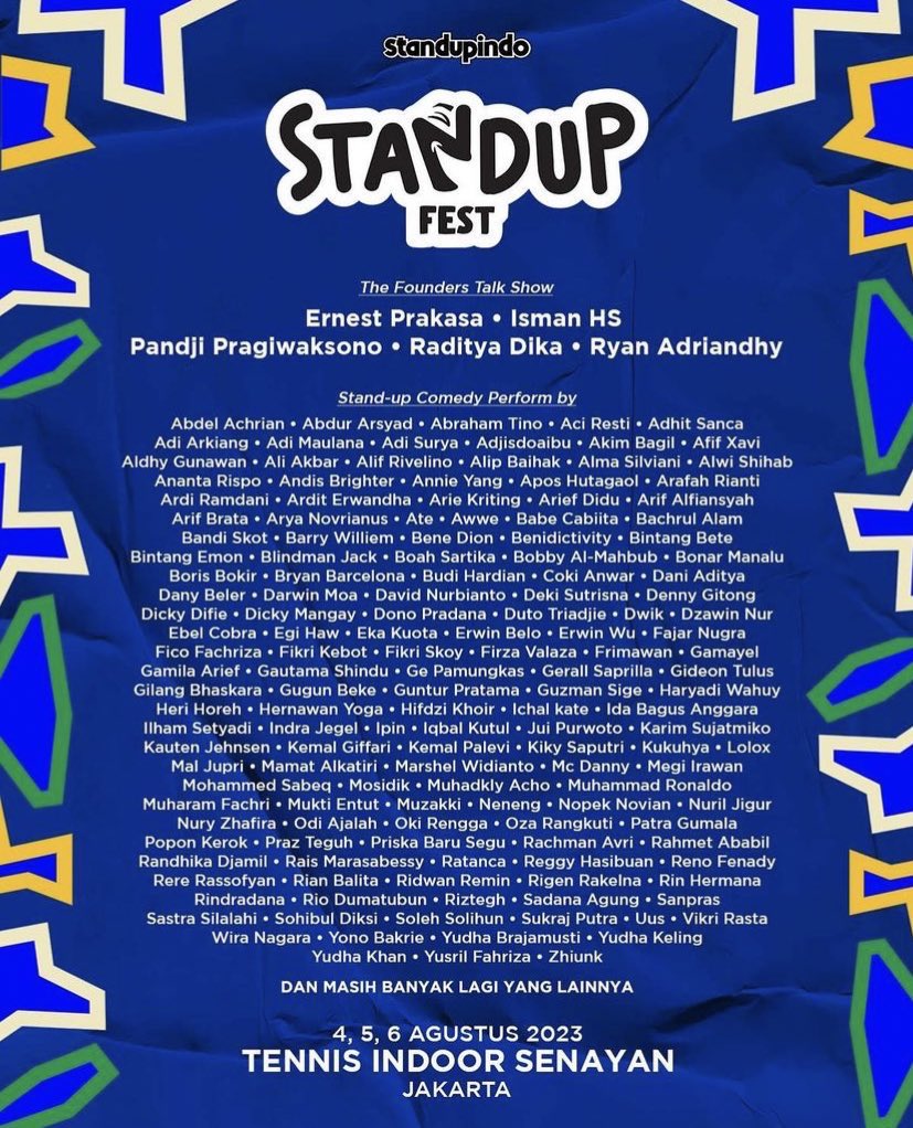 OPEN JASTIP TIKET KONSER | WOODZ | STAND UP FEST on Twitter: "OPEN JASTIP STAND UP FEST 4, 5, 6 ...