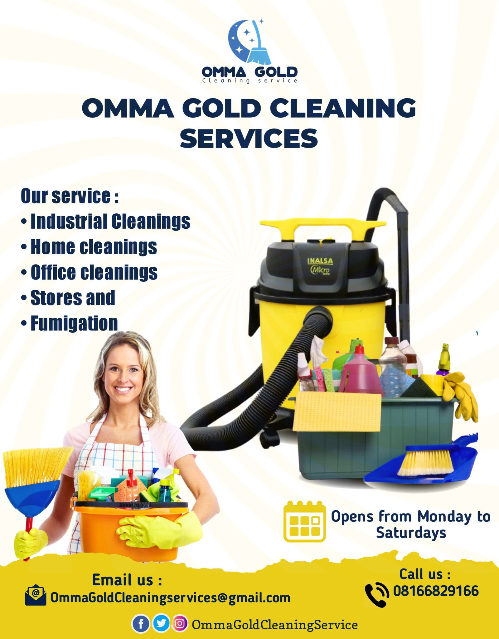 Omma Gold Cleaning Services on Twitter: "@UNCLE_AJALA @Jomilojju OFFICE CLEANING INDUSTRIAL ...