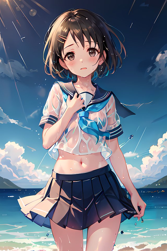 리스타りすた on Twitter: "성장한 U149 AI그림 예쁘다"