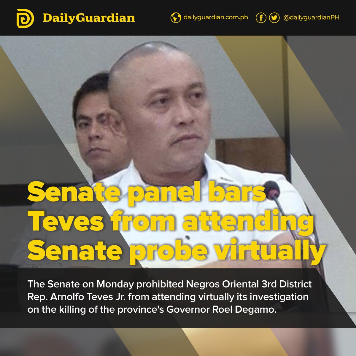 Daily Guardian on Twitter: "The Senate Public Order and Dangerous Drugs Committee “unanimously ...