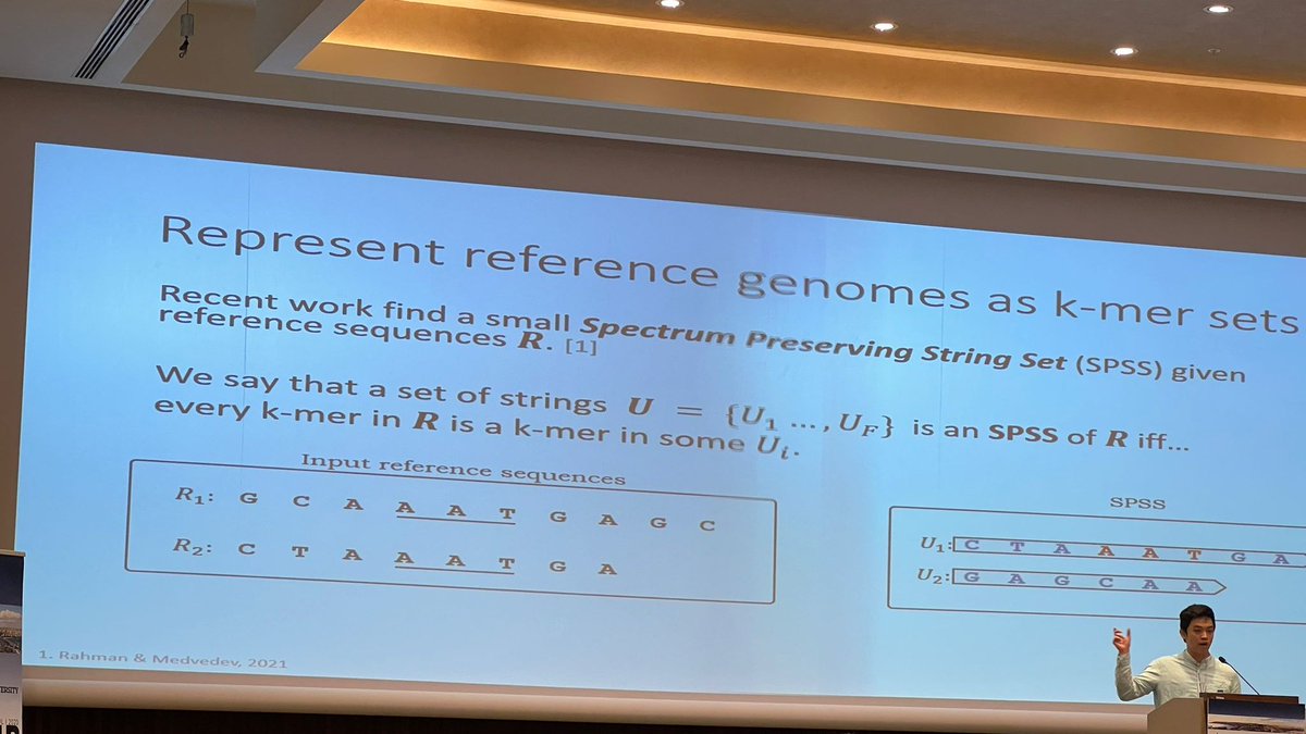 RECOMB 2023 on Twitter: "Next: Spectrum preserving tilings enable sparse and modular reference ...