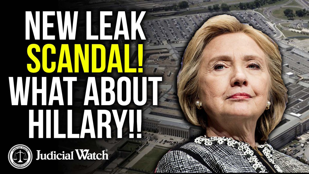 Stan ๐ On Twitter Rt Judicialwatch New Leak Scandal What About Hillary