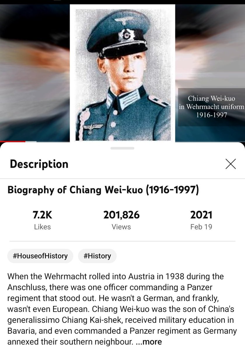 david kersten on Twitter: "Chiang Wei Kuo, the son of Chiang Kai Shek, was a Nazi. Chiang Kai ...