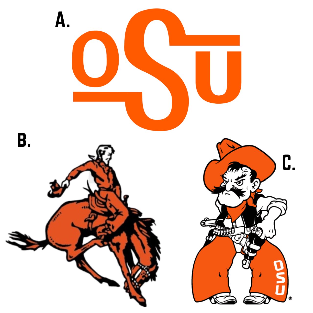 Oklahoma State Vintage Logo Vintage Oklahoma State Cowboys Shirt Size