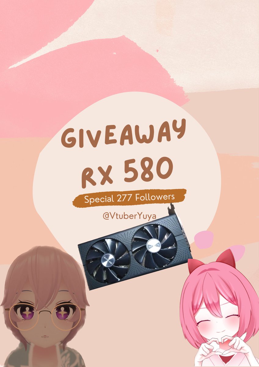 YUYA | VtuberTH | on Twitter: "วันนี้ยูมีกิจกรรมแจกของฉลอง277ผู้ติดตาม💕 กฎกติกาง่ายเลย -กด ...