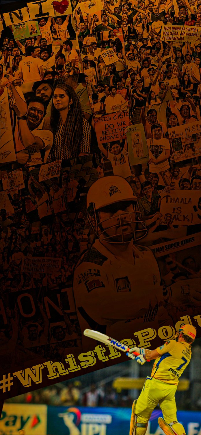 Csk Dhoni Wallpapers