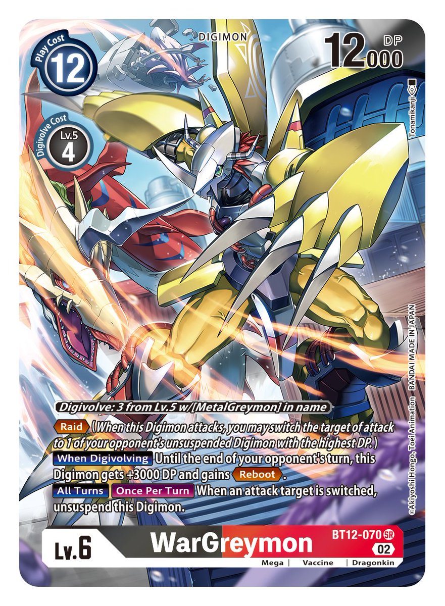 Digimon Share! on Twitter: "RT @digimon_tcg_EN: [BOOSTER ACROSS TIME [BT12] Alternative Art ...