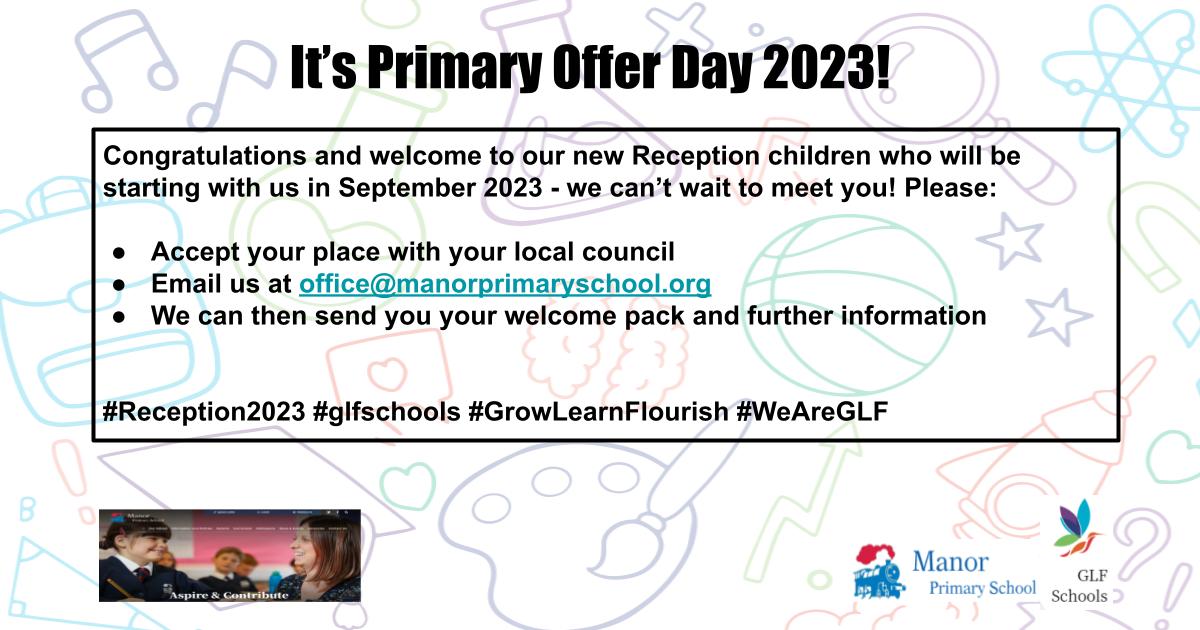 Welcome to Manor Primary School