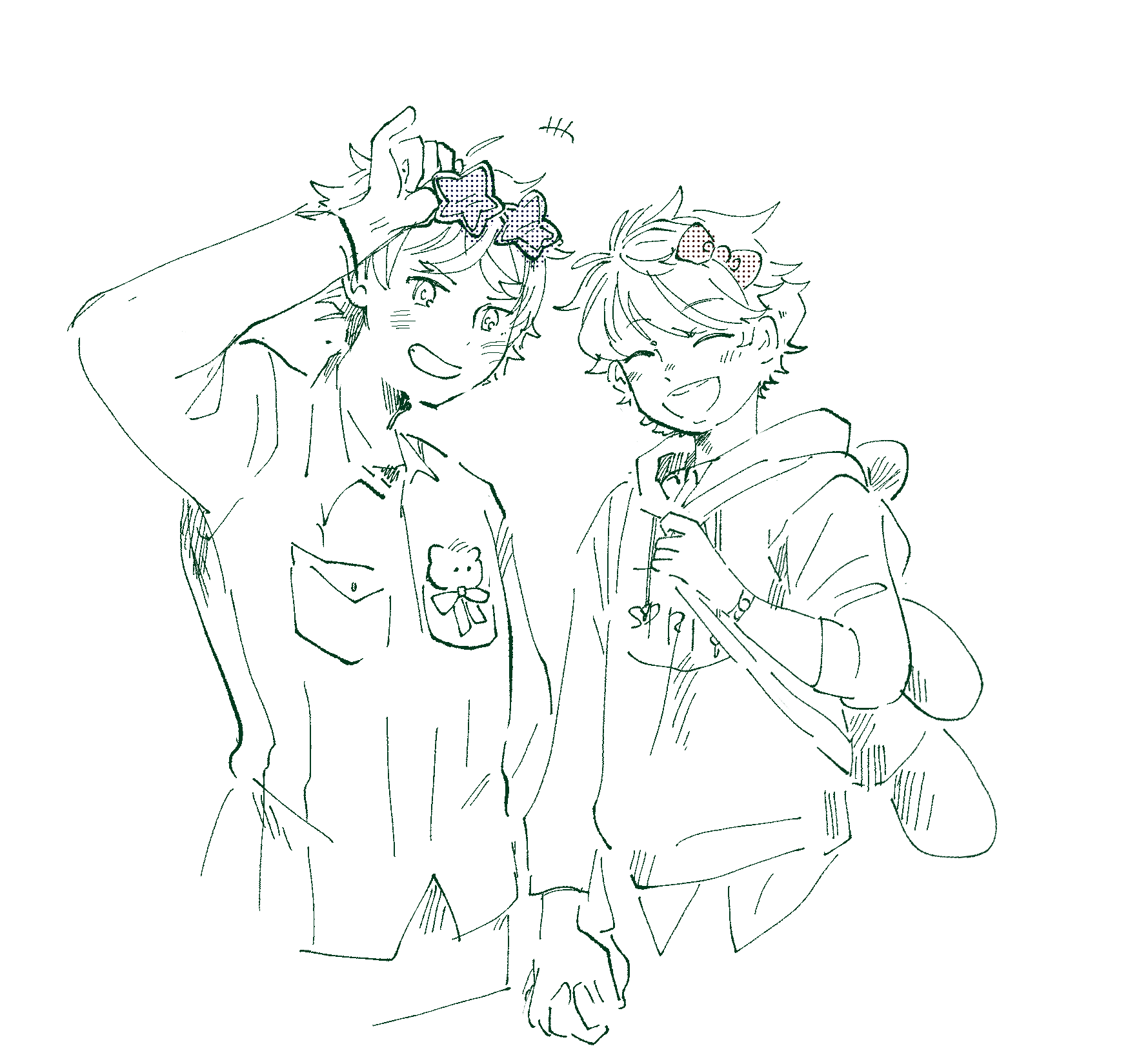 Hello Kitty And Dear Daniel Coloring Pages