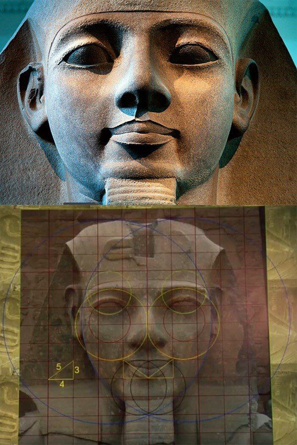 Egyptian Statues Symmetry at Alden Johnson blog
