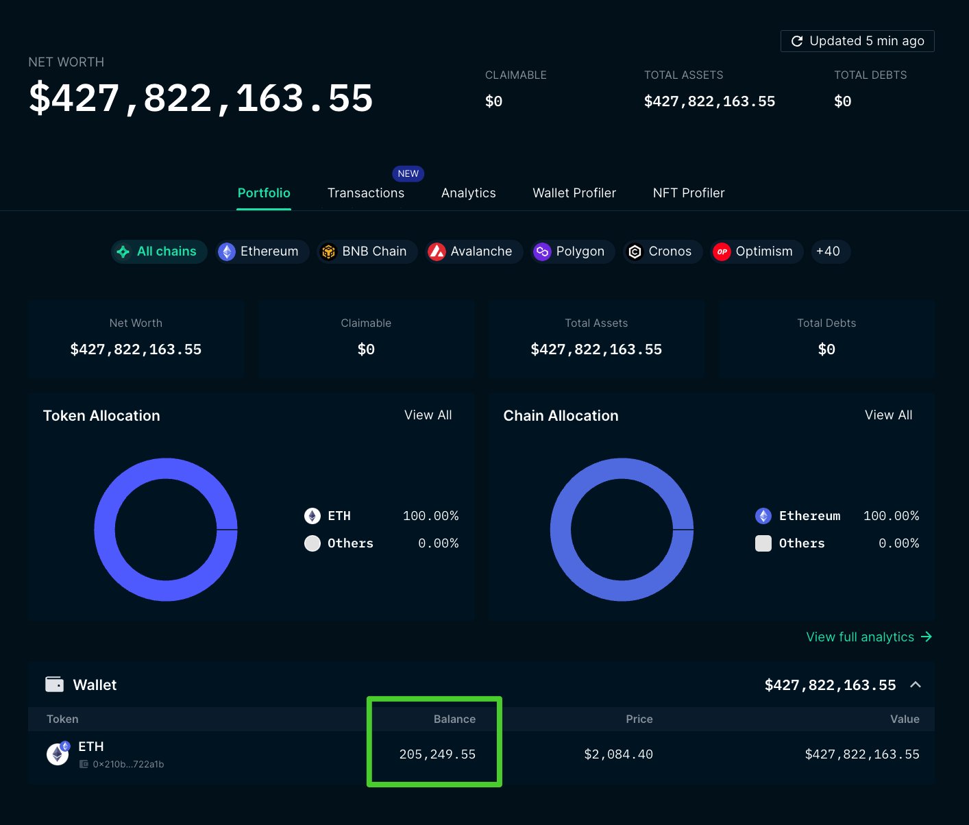 Nansen Portfolio on Twitter: "2/ The first address belongs to Kraken: https://t.co/kHuaCwkMLN So ...